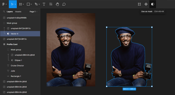 How to crop a shape in Figma - LogRocket Blog