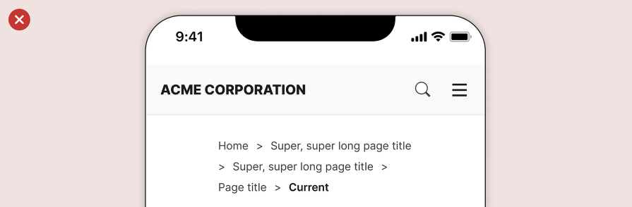 Designing mobile breadcrumbs for smaller screens - LogRocket Blog