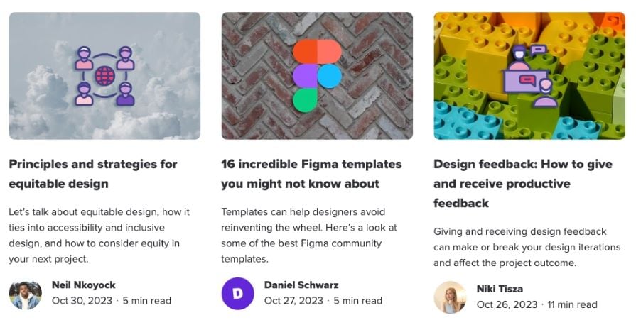 Card interface design: Tutorial, examples, and best practices ...