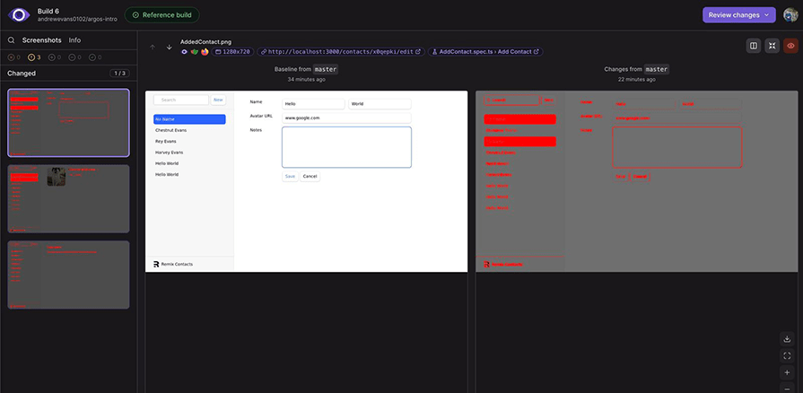 Visual Regression Testing With Argos Ci Logrocket Blog