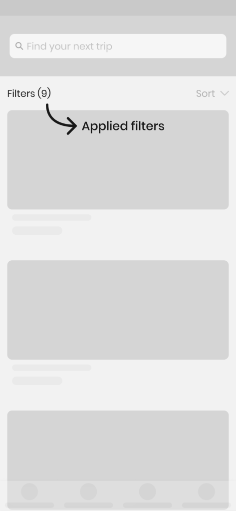 Best practices for mobile search filter UX - LogRocket Blog