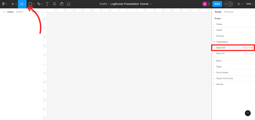 Creating presentations using Figma - LogRocket Blog