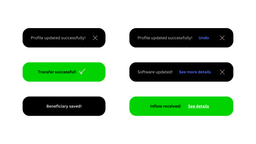 A Ux Designers Guide To Implementing Toast Notifications Logrocket Blog