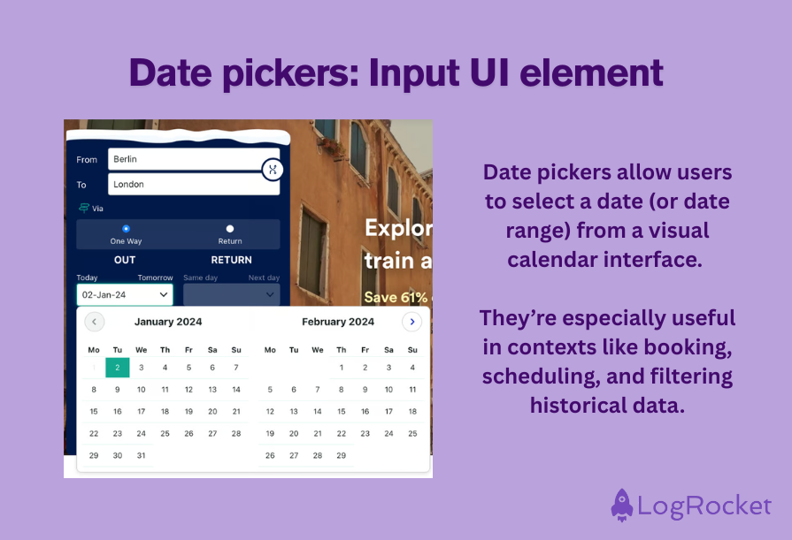 40 essential UI elements every UX designer should know - LogRocket Blog