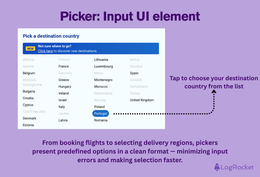 40 essential UI elements every UX designer should know - LogRocket Blog