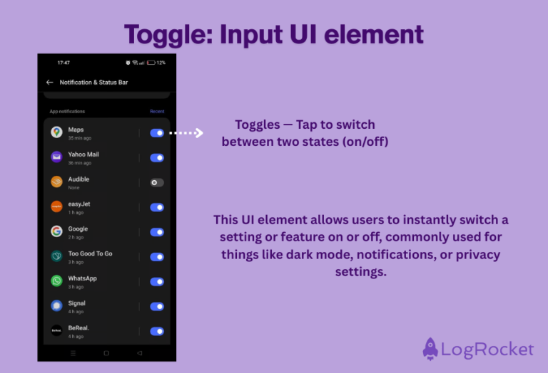 40 essential UI elements every UX designer should know - LogRocket Blog