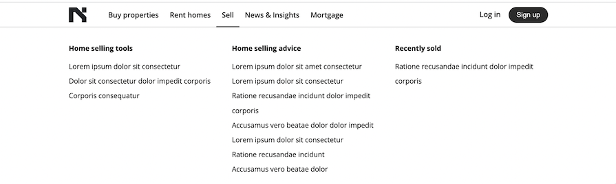 Developing a responsive mega menu in React - LogRocket Blog