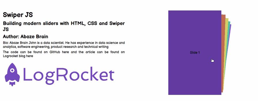Building modern sliders with HTML, CSS, and Swiper - LogRocket Blog