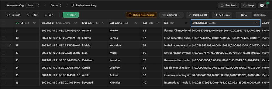 Implementing Vector Search With Openai Nextjs And Supabase
