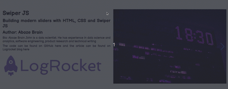 Building modern sliders with HTML, CSS, and Swiper - LogRocket Blog