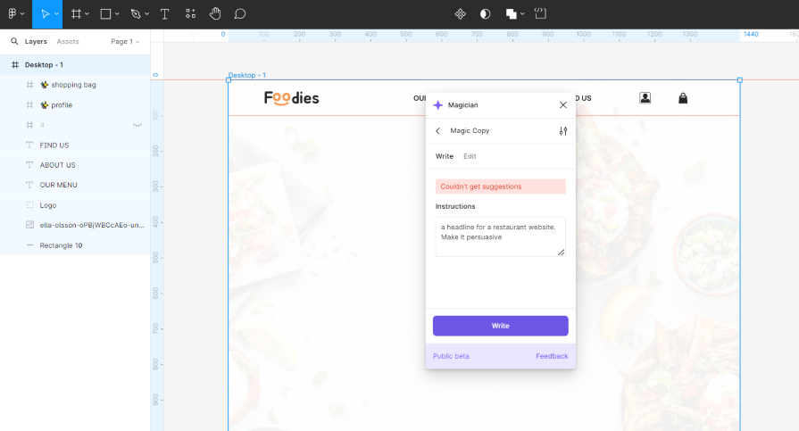 Using Figma’s Magician AI to improve designs - LogRocket Blog