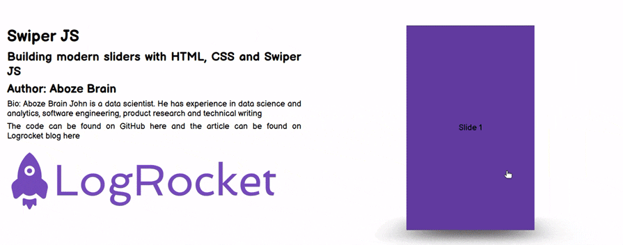 Building modern sliders with HTML, CSS, and Swiper - LogRocket Blog