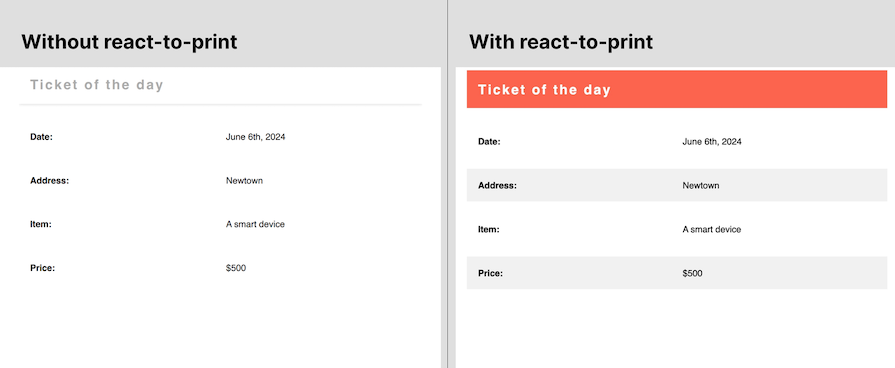 Using react-to-print to generate a printable document - LogRocket Blog