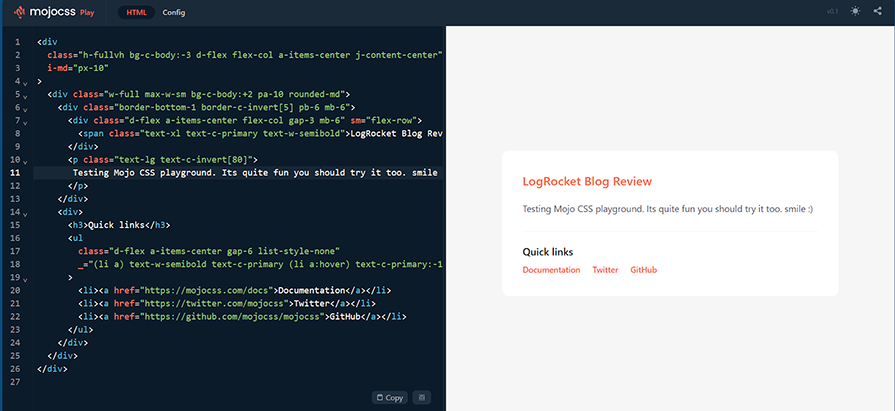 Mojo CSS vs. Tailwind: Choosing the best CSS framework - LogRocket Blog