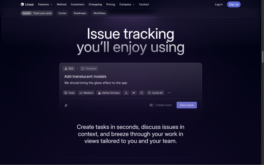 Linear design: The SaaS design trend that's boring and bettering UI ...