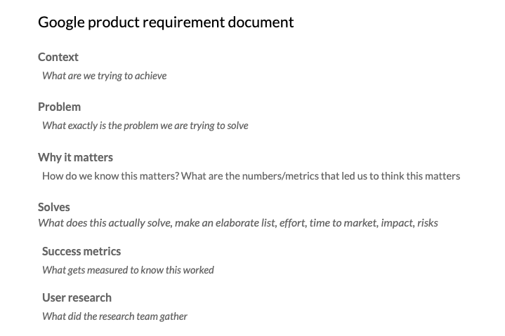 Product requirements document template and guide - LogRocket Blog