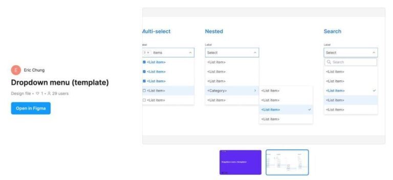 Making a dropdown menu in Figma - LogRocket Blog