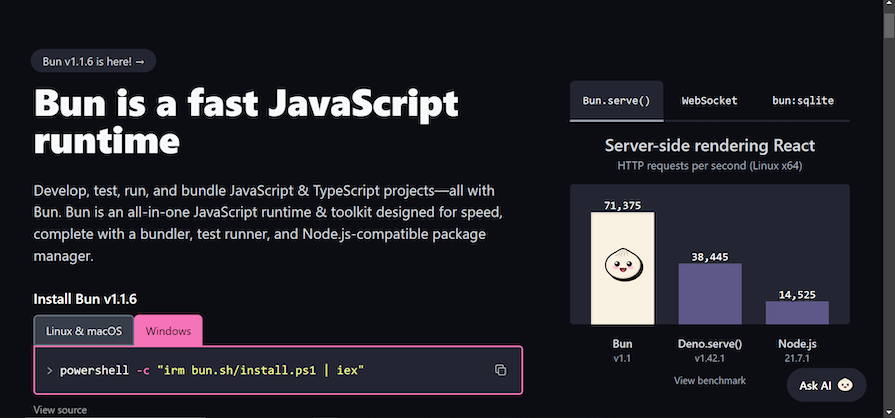WinterJS vs. Bun: Comparing JavaScript runtimes - LogRocket Blog