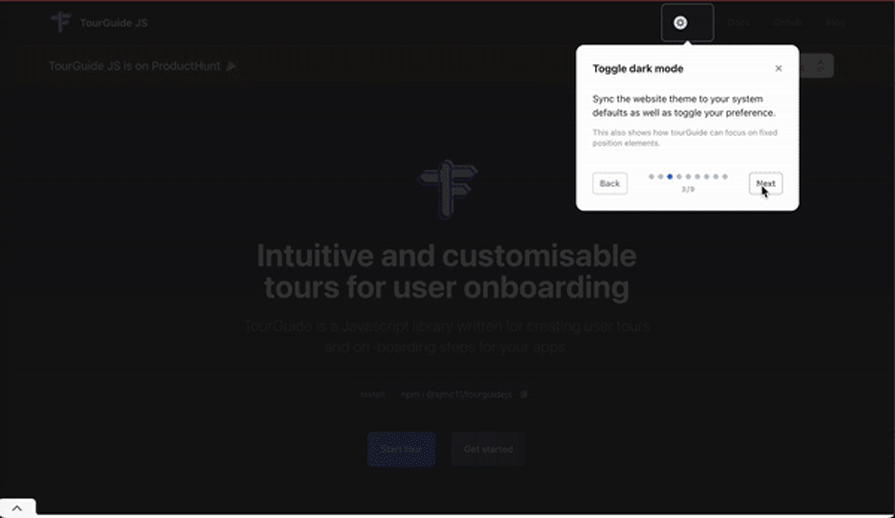 7 best product tour JavaScript libraries for frontend apps - LogRocket Blog