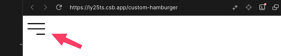 Creating an animated hamburger menu icon for React - LogRocket Blog