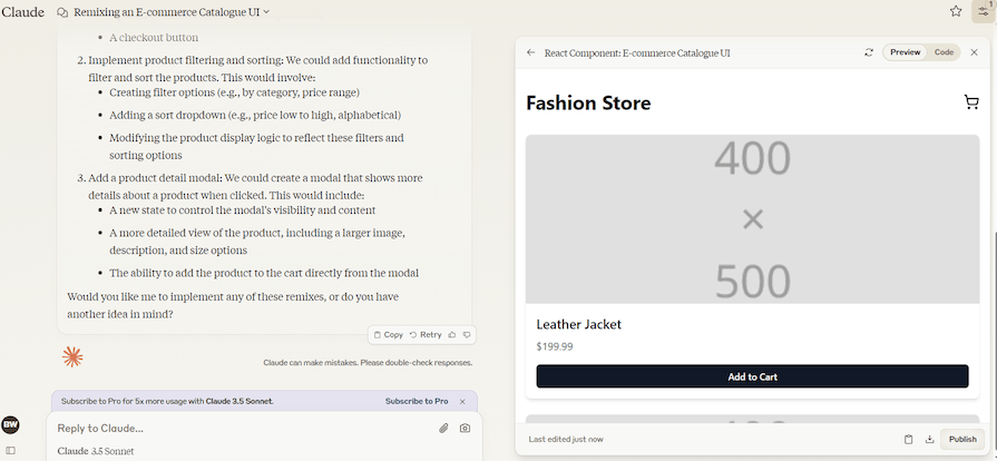 Implementing Claudes Artifacts Feature For Ui Visualization Logrocket Blog