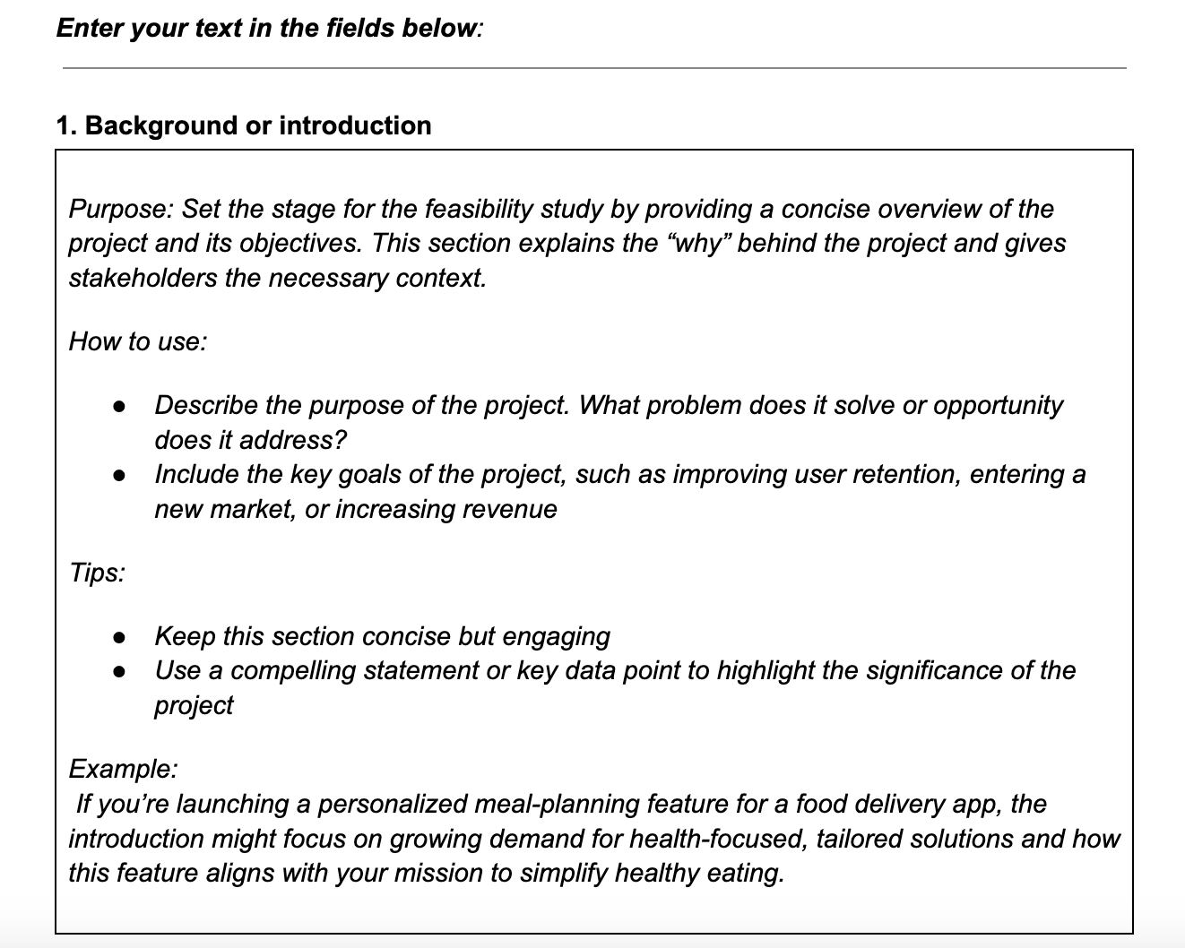Feasibility study template: Download and edit - LogRocket Blog