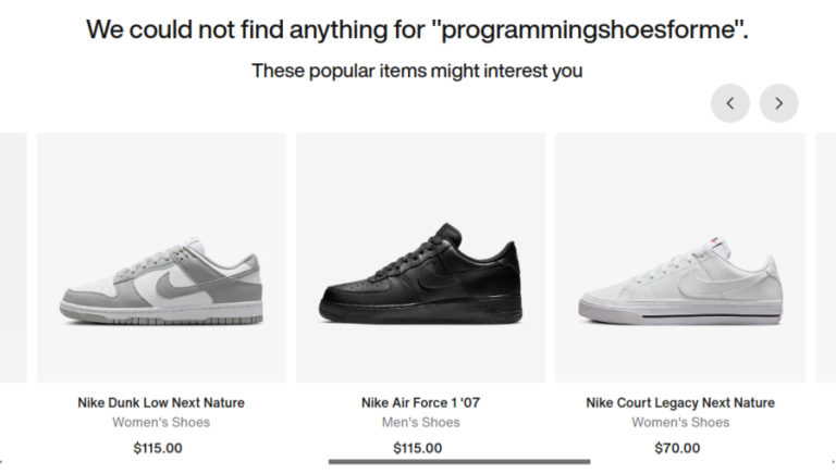 Designing “no results found” pages that can engage users - LogRocket Blog