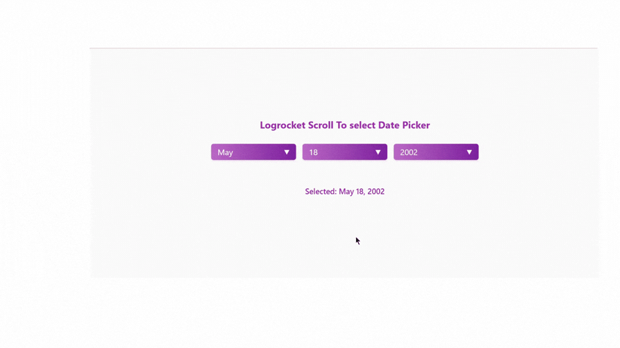 How to improve UX with a scroll-select box - LogRocket Blog