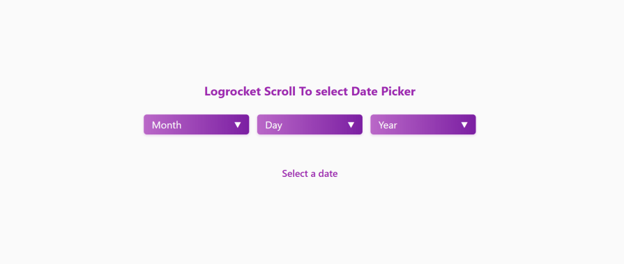 How to improve UX with a scroll-select box - LogRocket Blog