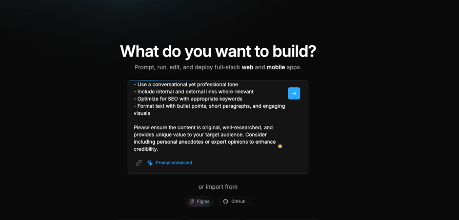 How To Build And Deploy A Web App With Bolt Logrocket Blog
